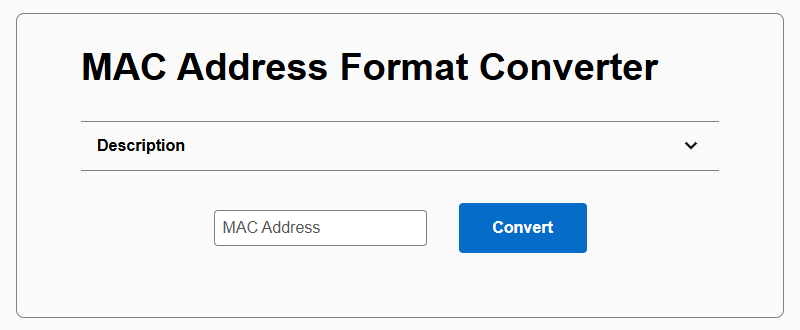 MAC Format Converter Image Step 1